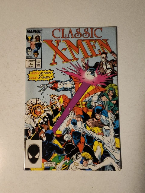 CLASSIC X-MEN #8 Art Adams ~Marvel Phoenix Old X-Men vs. New X-Men Nice ...