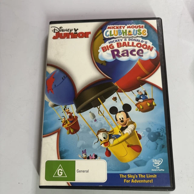 MICKEY MOUSE CLUBHOUSE - Mickey & Donald's Big Balloon Race (DVD, 2006 ...