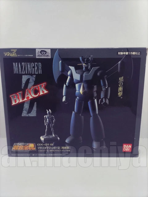 SOUL OF CHOGOKIN GX-01B Mazinger Z Black Figure Limited Edition Bandai EUR 62,36 - PicClick FR