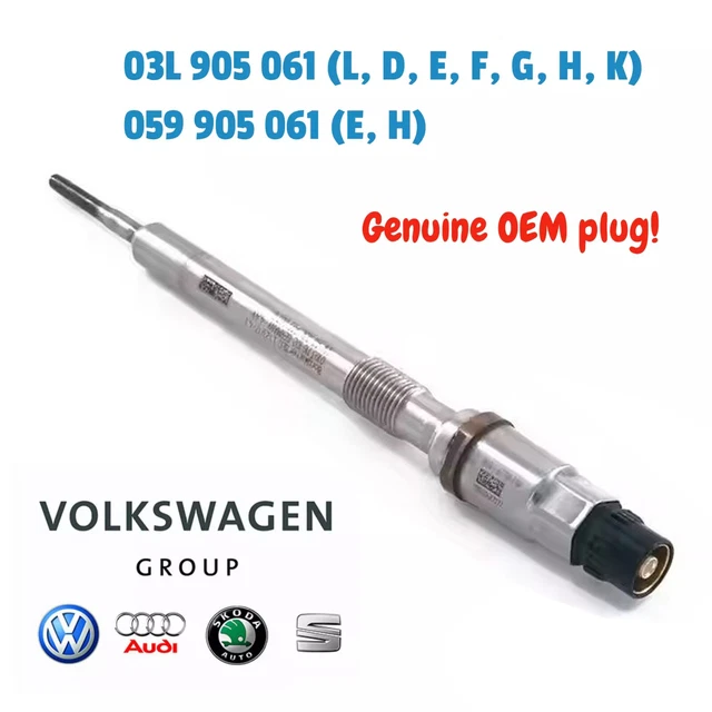 OEM GLOW PLUG with Integrated Pressure Sensor 03L905061 for Audi VW ...