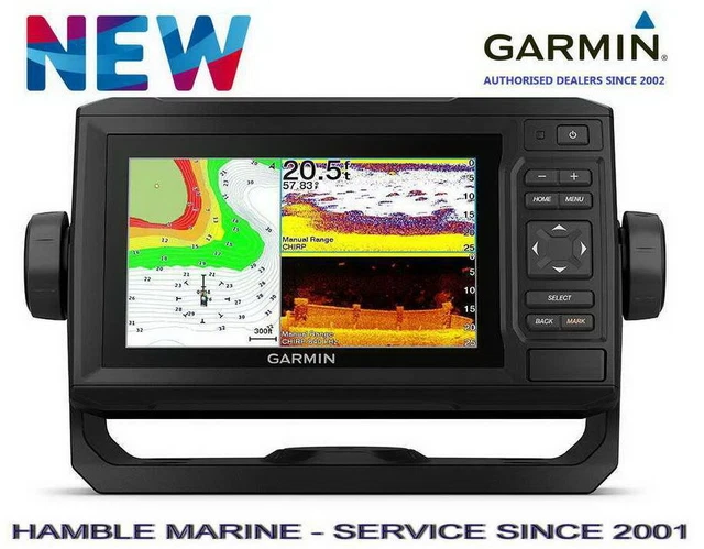 Garmin Echomap Uhd 65cv Chartplotter Clearview Chirp Sonar Uk Ireland