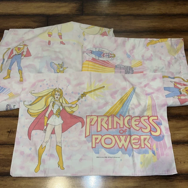 SHE-RA PRINCESS OF power Twin Sheet Set Fitted, Flat And Pillowcase ...