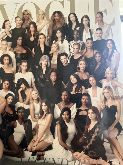 BRITISH VOGUE UK Magazine March 2024 Edward Enninful Final Edition ...