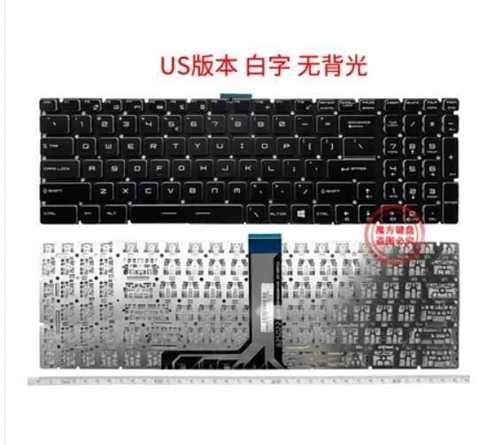 TECLADO EE. UU. para MSI GT62 GE62 GS60 GL60 GP62 GT72 GE72 GS63 GL62 ...