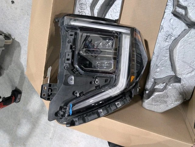 2022-2025 GMC SIERRA 1500 AT4 AT4X Left Driver LED Headlight Head Lamp ...
