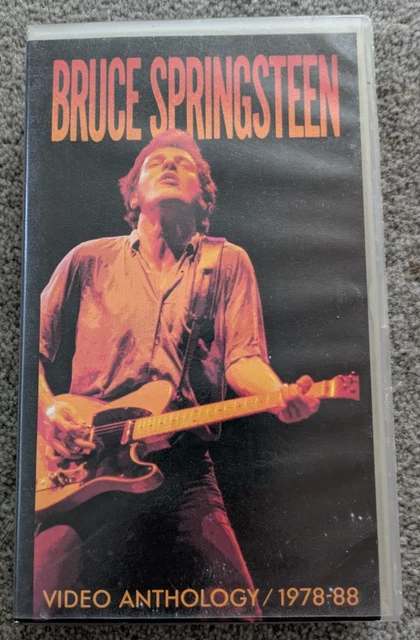 VHS VIDEO ANTHOLOGY of Bruce Springsteen 1978-1988 £3.84 - PicClick UK