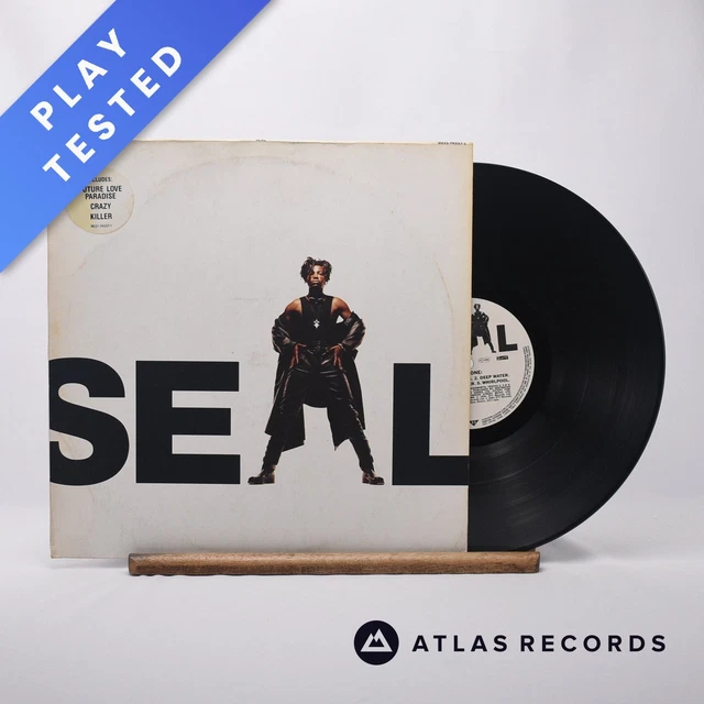 SEAL SEAL A4 B3 Reissue LP Album Vinyl Record 1991 9031-74557-1 ZTT ...