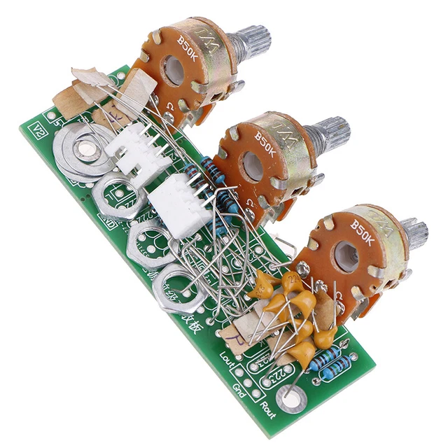 PASSIVE PREAMP BOARD Front Panel Tone Board Without Power Supply Board ...