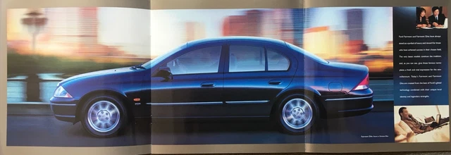 FORD FALCON AU Fairmont Ghia V8 brochure with Tickford $20.00 - PicClick AU