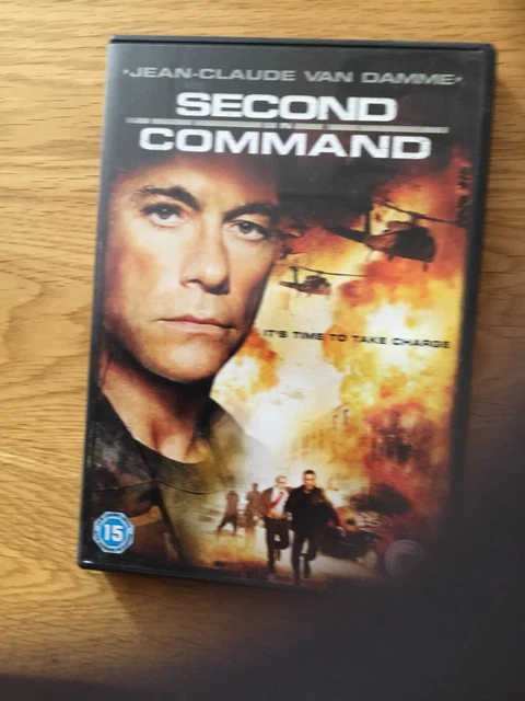SECOND IN COMMAND DVD Jean Claude Van Damme £3.29 - PicClick UK