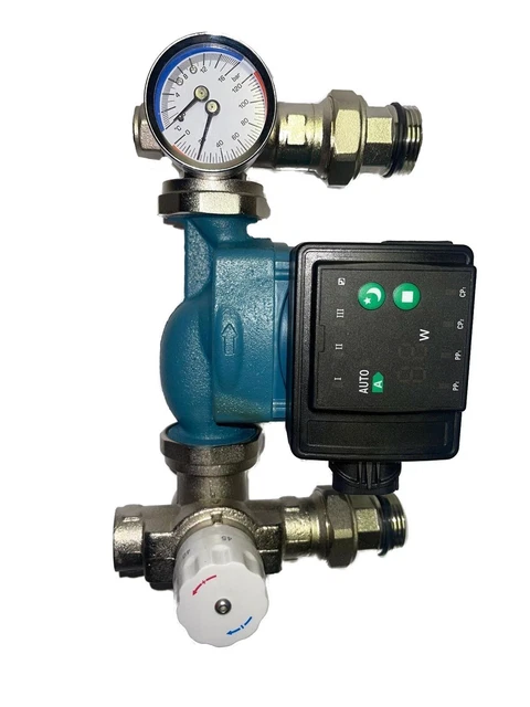 UNDERFLOOR HEATING MANIFOLD Pump Control Pack Blending Valve A Rated ...