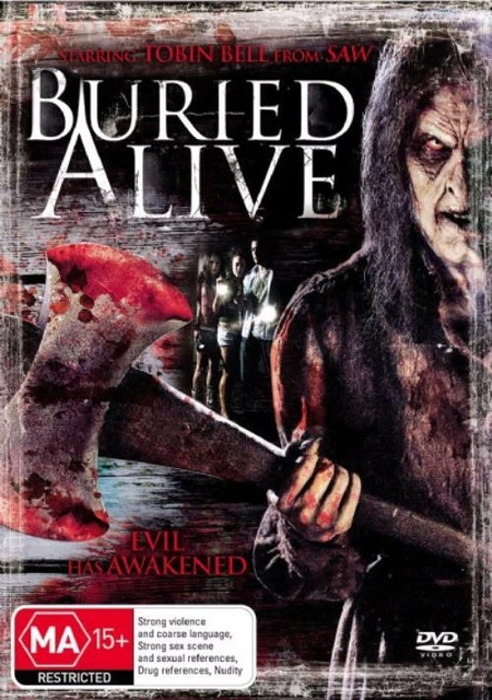 BURIED ALIVE (DVD, 2007) Terence Jay, Leah Rachel, Steve Sandvoss, Erin ...