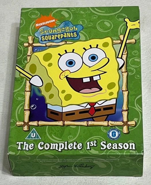 SPONGEBOB SQUAREPANTS : Complete 1st Season - DVD Boxset In Vgc (FREE ...
