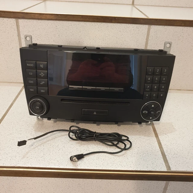 ORIGINAL MERCEDES AUDIO 20 CD MF2530 W203 Autoradio S203 C-Klasse 2-DIN CD-R Aux EUR 95,00 ...