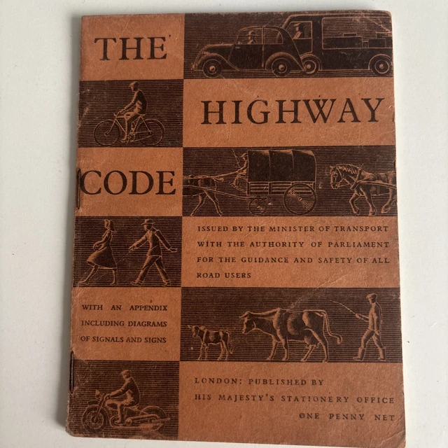VINTAGE/ANTIQUE THE HIGHWAY Code Booklet £5.92 - PicClick UK