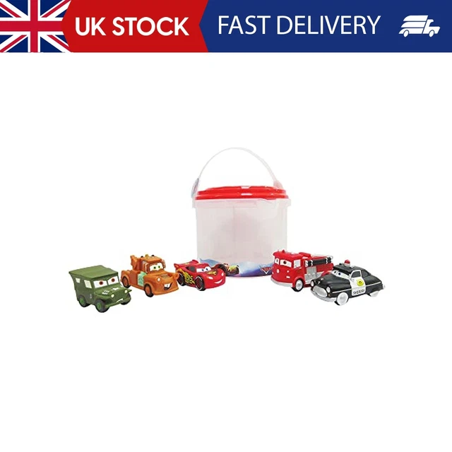 DISNEY STORE OFFICIAL Disney Pixar Cars Bath Toy Set, 5 Pc., Baby ...