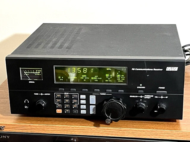 DRAKE R8 SHORTWAVE AM SSB Ham Radio Communications Receiver #1290 ...