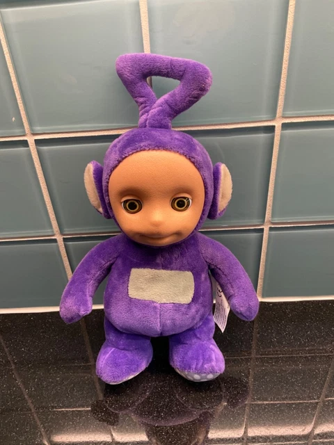 PURPLE TINKY WINKY Teletubby Talkative Original Soft Toy Ex Con Rare ...