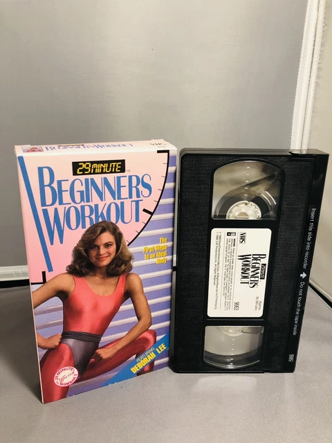 ORIGINAL 29 MINUTE Beginners Workout VHS Video Tape With Deborah Lee ...