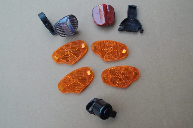 FAHRRAD BIKE STVO Reflektor Set KTM, auch für STEVENS, CUBE mit/ohne ...