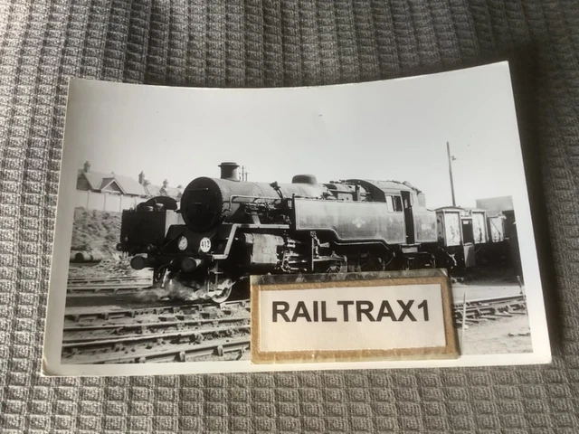 RAILWAY STEAM PHOTOGRAPH - 80146 At Bournemouth Mpd/Shed - 24/3/1967 ...