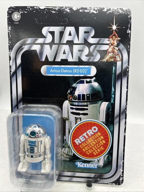 NEW R2-D2 STAR Wars Retro Collection First 12 Hasbro Kenner Artoo-Detoo ...