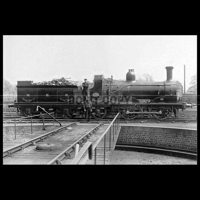 PHOTO T.000592 STEAM LOCOMOTIVE 326 NORTH BRITISH RAILWAY NBR TRAIN EUR ...