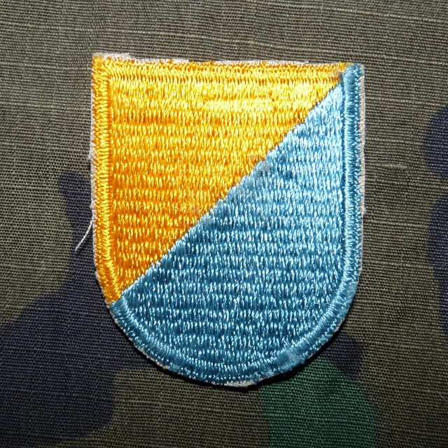 1960s Vintage 20th Special Forces Group Us Army Beret Flash Patch Cut Edge Eur 923 Picclick Fr