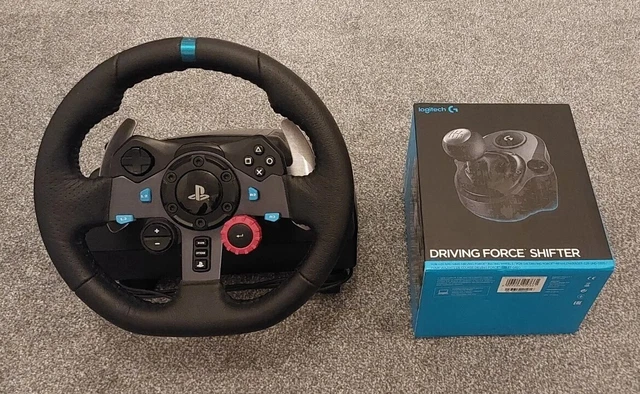 LOGITECH G29 RACING Steering Wheel + Driving Force Shifer - NO PEDALS ...