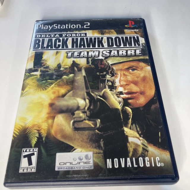 DELTA FORCE: BLACK Hawk Down: Team Sabre (PlayStation 2, 2006) PS2 Disc ...