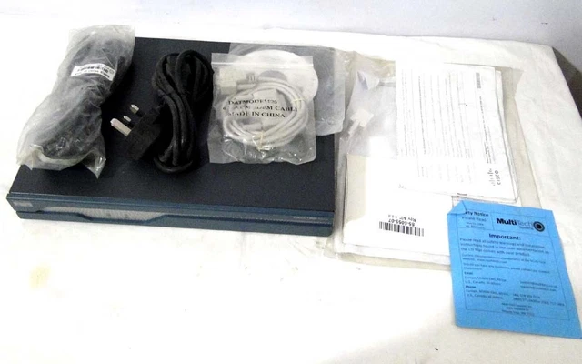 CISCO 1841 INTEGRATED Services Router Cisco 1800 Series Cisco 1841 V05 ...