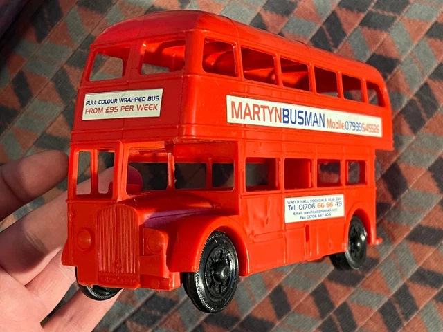 LONDON ROUTEMASTER BUS model transport Manchester routemaster coach £5. ...