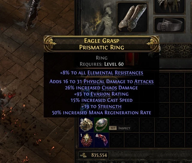 PATH OF EXILE 2 POE2 Early Access Quiver 47%Bow/26Physical/29 ...