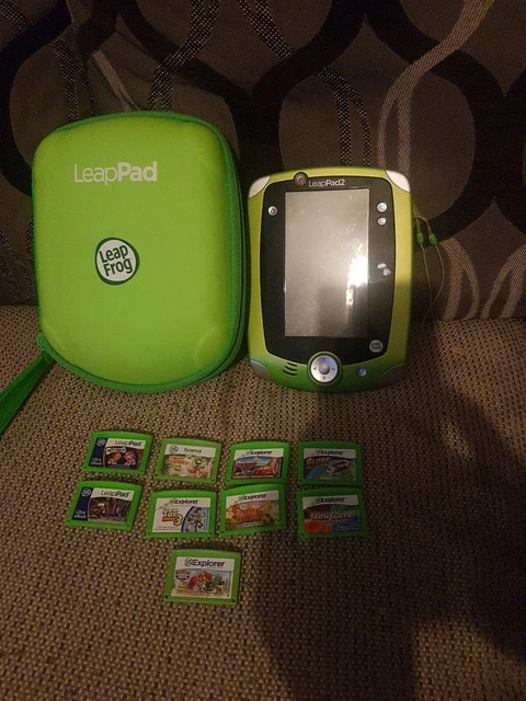 LEAPFROG LEAPPAD 2 Explorer Learning System: Green and White Edition+ ...