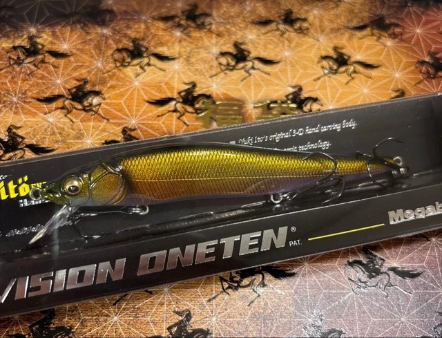 MEGABASS VISION ONE Ten HIDE OIKAWA 110.5mm High Performance Minow New ...
