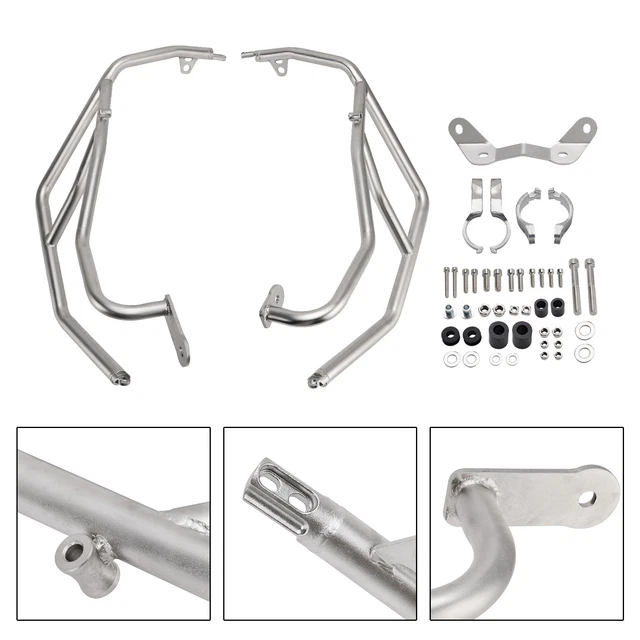 CRASH BAR UPPER Engine Guard Steel Frame Silver For Bmw S1000Xr M1000Xr ...