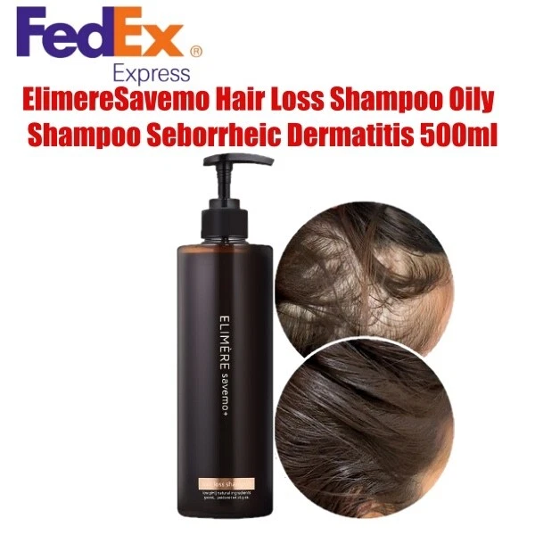 ELIMERE SAVEMO HAIR Loss Shampoo Oily Shampoo Seborrheic Dermatitis ...