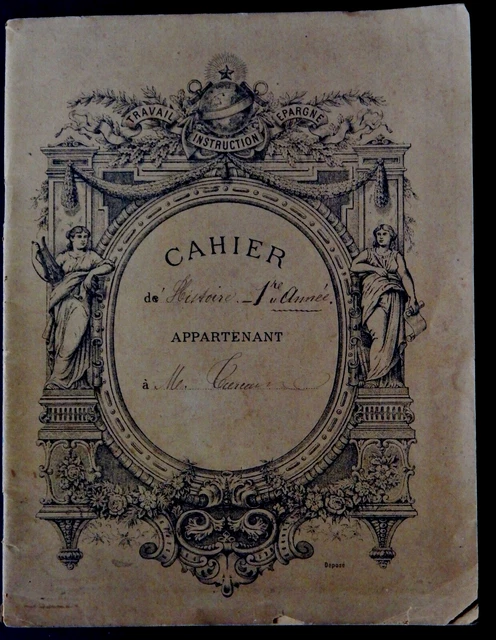 RARE ANCIEN CAHIER ECOLIER ECRITURE MANUSCRIT du 29 janvier 1887 au 15 ... RARE ANCIEN CAHIER ECOLIER ECRITURE MANUSCRIT du 29 janvier 1887 au 15 ...