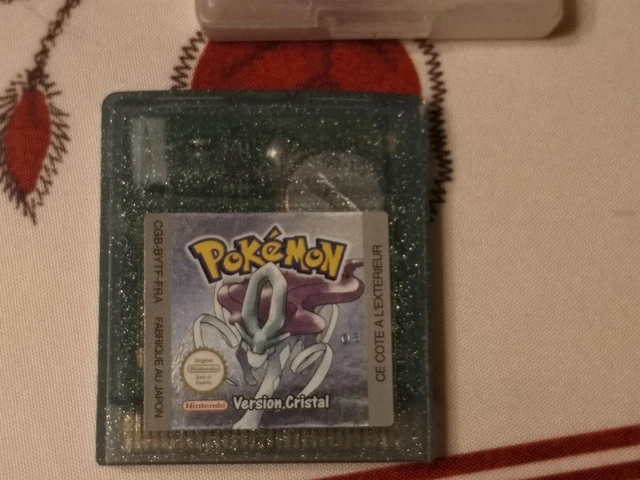 POKEMON VERSION CRISTAL GAME BOY COLOR - Français - TB état - Pile ...