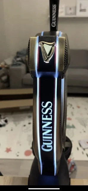 GUINNESS HARP FONT Red Stripe On Front Of Font Rare £260.00 - PicClick UK