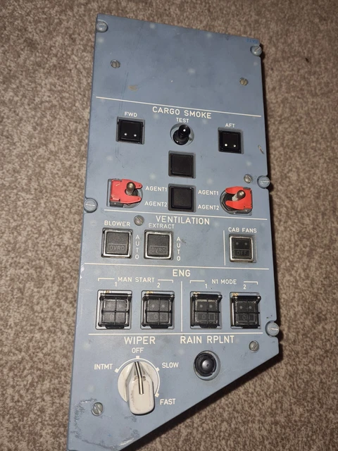 REAL AIRBUS A320 series OEM cockpit panel 22VU £170.24 - PicClick UK