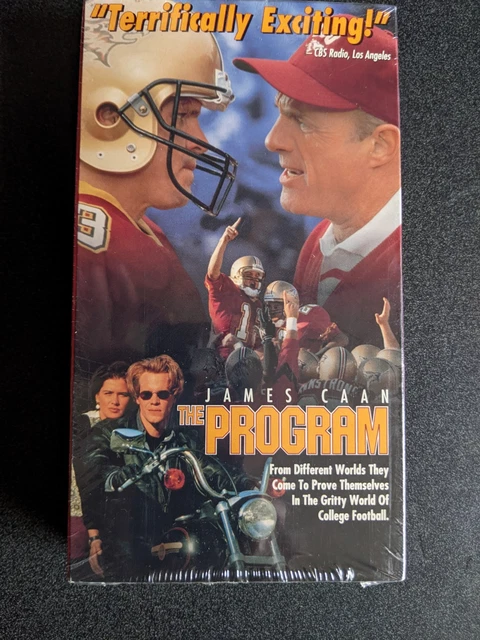 THE PROGRAM (1993) VHS James Caan Halle Berry Kristy Swanson Football ...