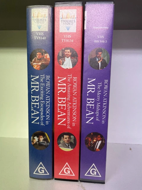 MR BEAN VHS - Rowan Atkinson x 3 $20.00 - PicClick AU
