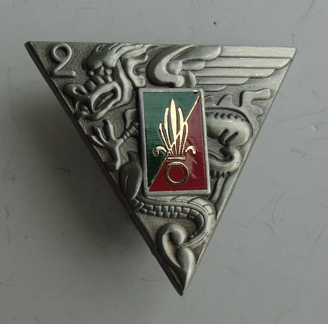 FRENCH FOREIGN LEGION 2nd Foreign Parachute Battalion Brevet/Badge - 2 ...