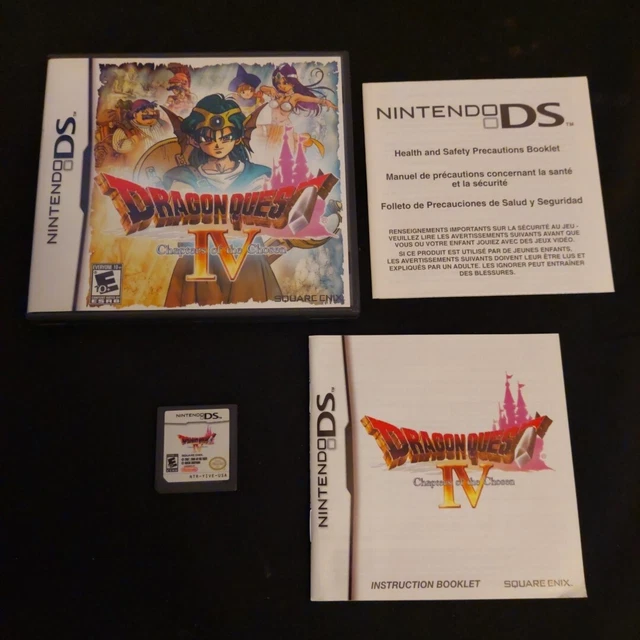 DRAGON QUEST IV: Chapters of the Chosen (Nintendo DS, 2008) CIB complet ...