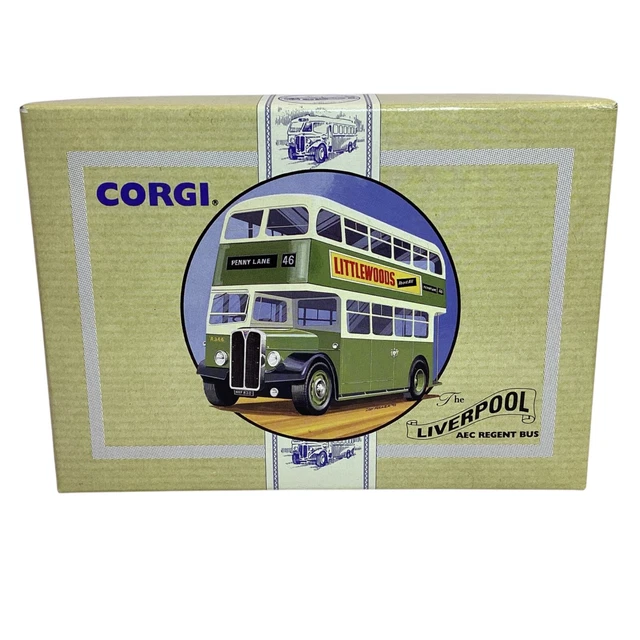 CORGI CLASSICS 96983 AEC Regent Liverpool New Diecast Model £11.95 ...