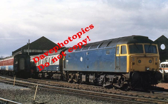 ORIGINAL 35MM Slide Diesel /Steam Train / Engine Railway 47538 ...
