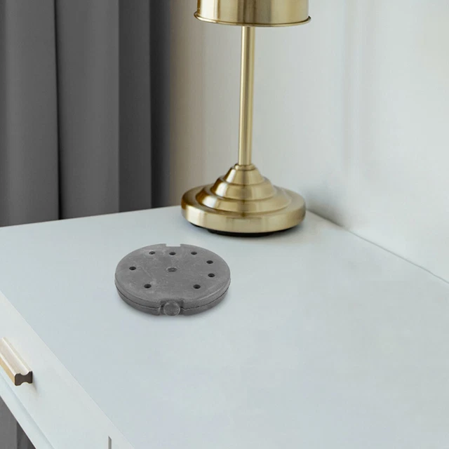 PIED DE LAMPE Table Ronde Contrepoids Lampadaire Vintage Base EUR 21,39 ...