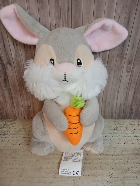 ASDA GEORGE BUNNY Rabbit with Carrot Soft Toy NWOT £9.99 - PicClick UK