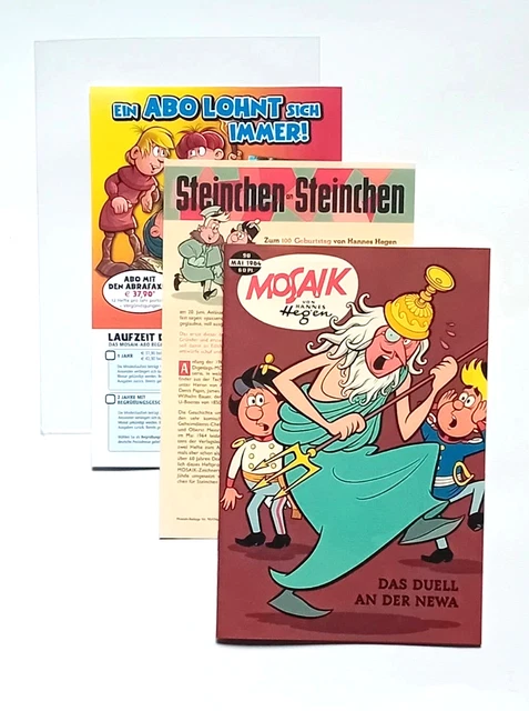 MOSAIK DIE DIGEDAGS von Hannes Hegen 90 Mai 1964 Das Duell an der Newa ...